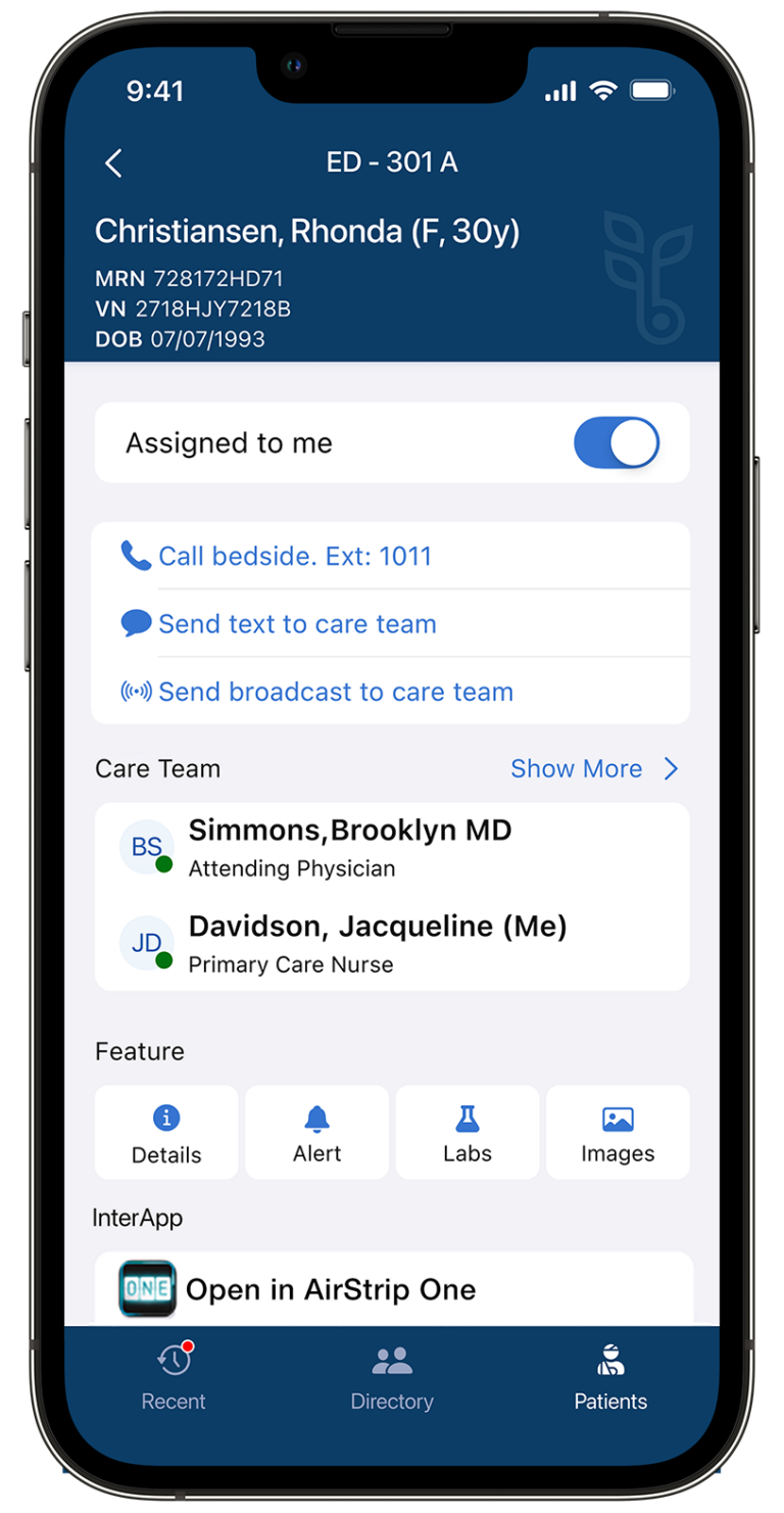 Clinical Communication and Collaboration - Mobile Heartbeat